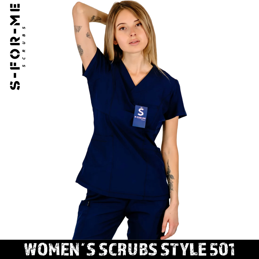 Women's Scrubs Style 501, Lightweight – S-FOR-ME Scrubs